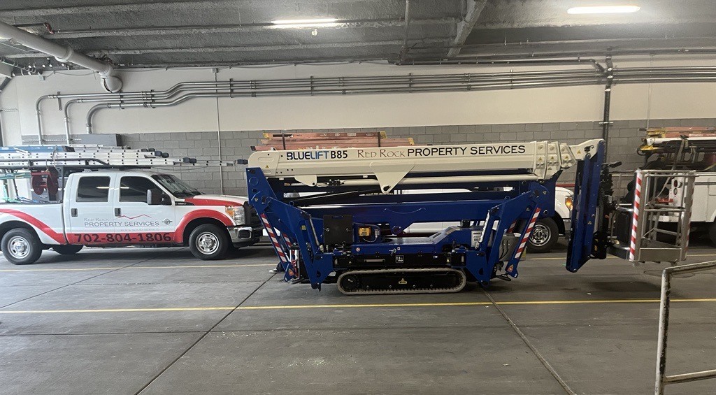 Looking to Rent a Bluelift B85? Get a quote from Red Rock Property Services